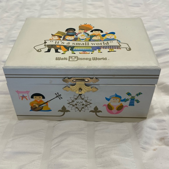 Disney | Other | Vintage Its A Small World Music Box | Poshmark